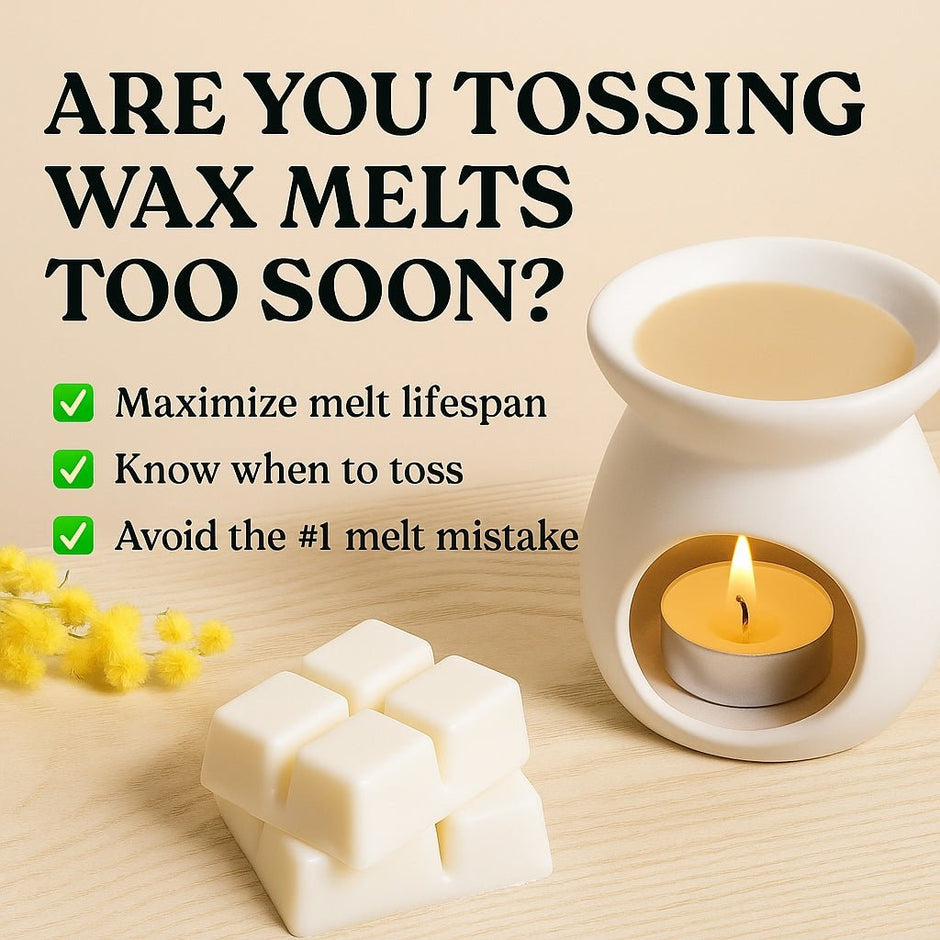 How Many Times Can You Reuse a Wax Melt? - JARE CANDLES